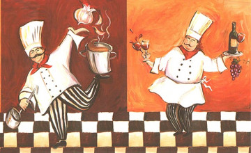 Free download Chef Wallpaper Italian chef wallpaper border [525x437 ...