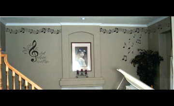 Free download music note wallpaper border [1148x234] for your Desktop ...