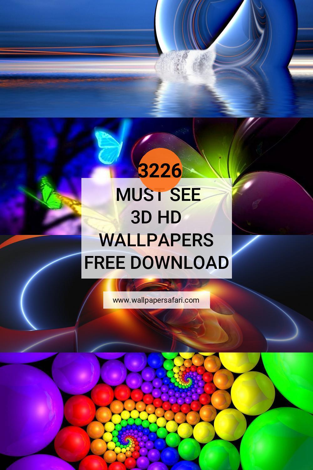 🔥 [150+] 3D HD Wallpapers Free Download | WallpaperSafari
