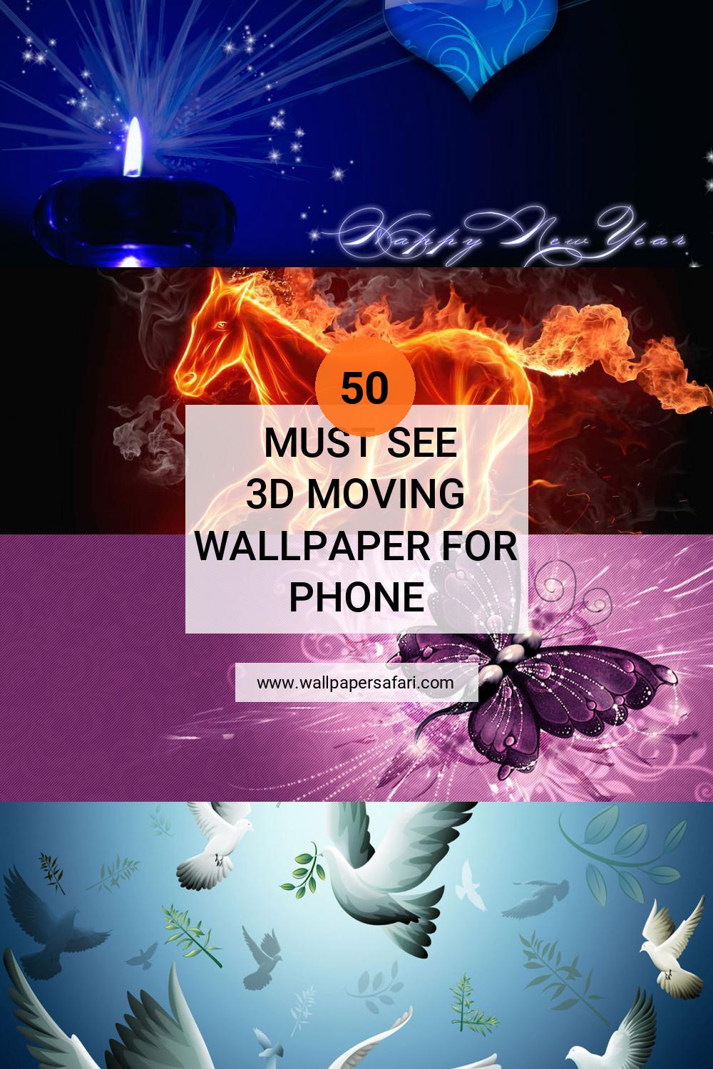 🔥 [50+] 3D Moving Wallpapers for Phone | WallpaperSafari