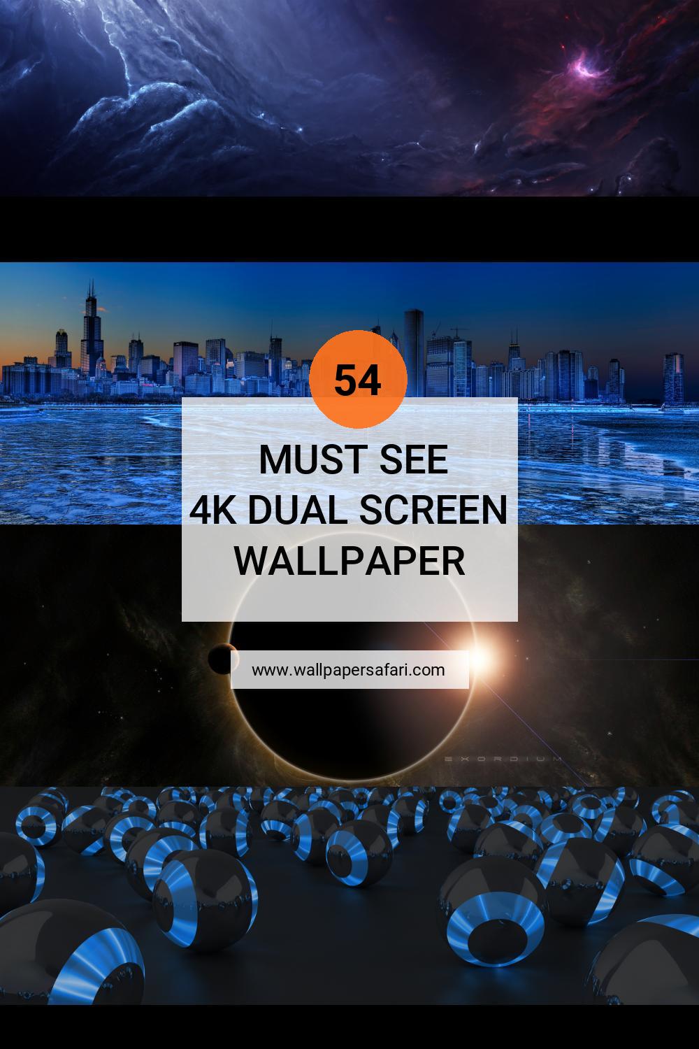 🔥 [50+] 4K Dual Screen Wallpapers | WallpaperSafari