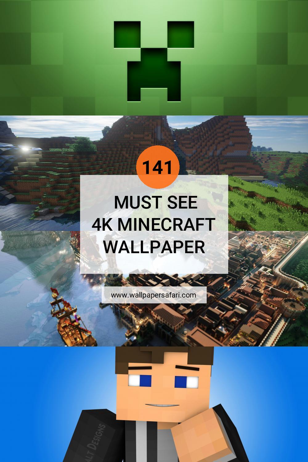 🔥 [130+] 4K Minecraft Wallpapers | WallpaperSafari