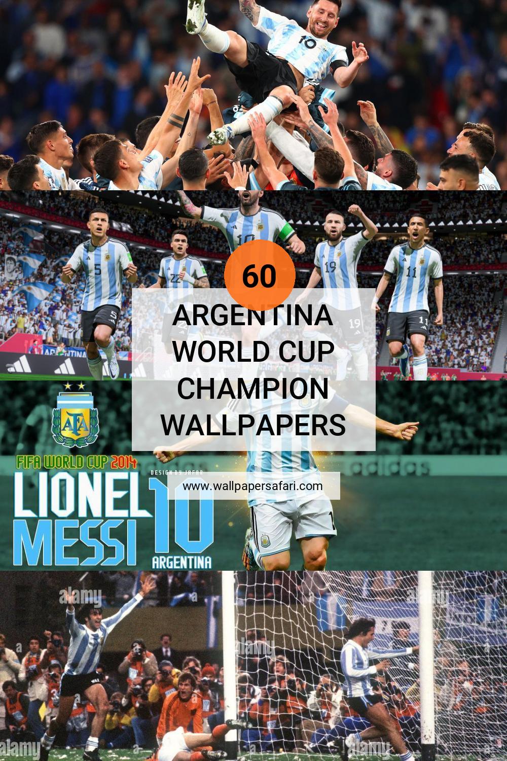 🔥 [60+] Argentina World Cup Champion Wallpapers | WallpaperSafari