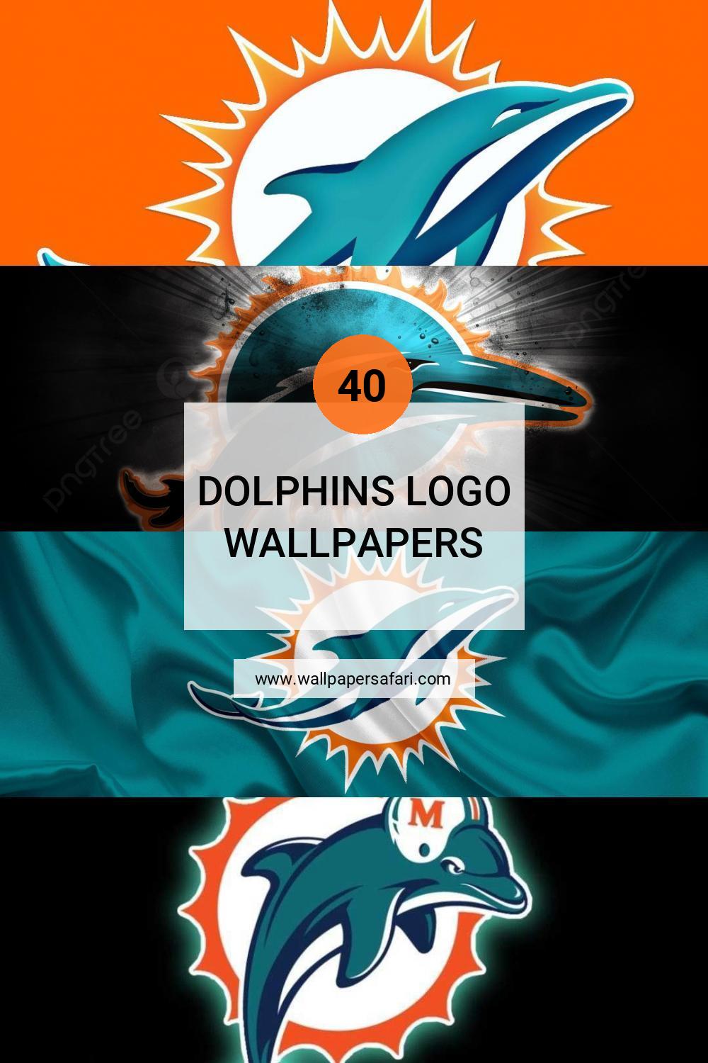 🔥 [40+] Dolphins Logo Wallpapers | WallpaperSafari