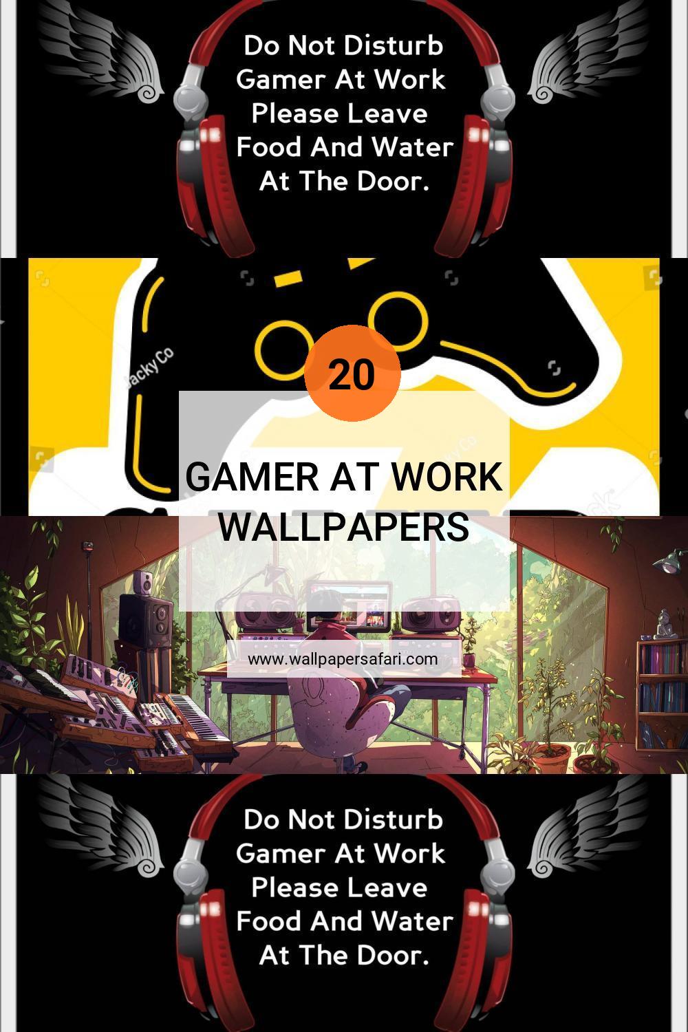 🔥 [20+] Gamer At Work Wallpapers | WallpaperSafari