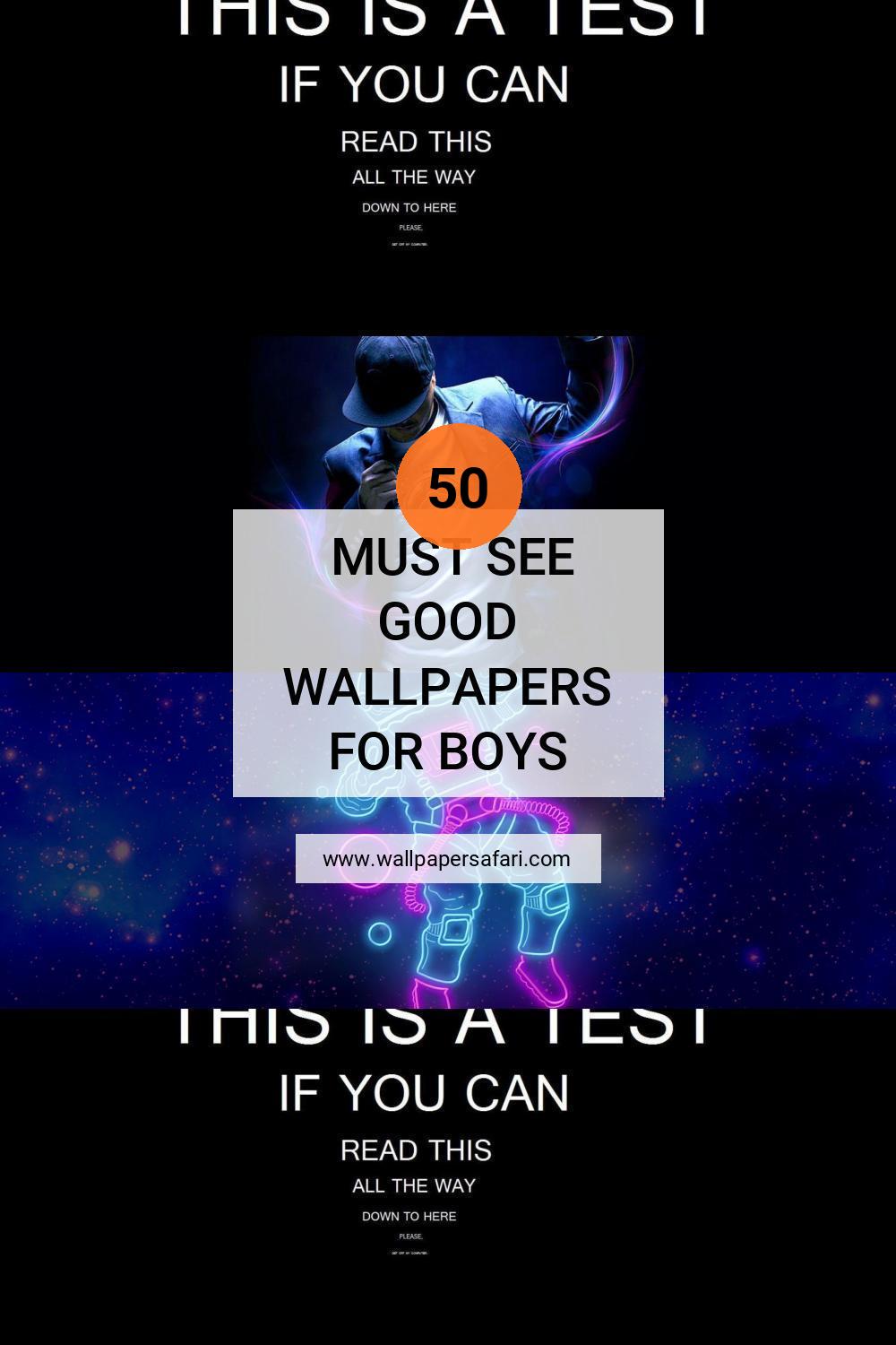 🔥 [70+] Good Wallpapers for Boys | WallpaperSafari