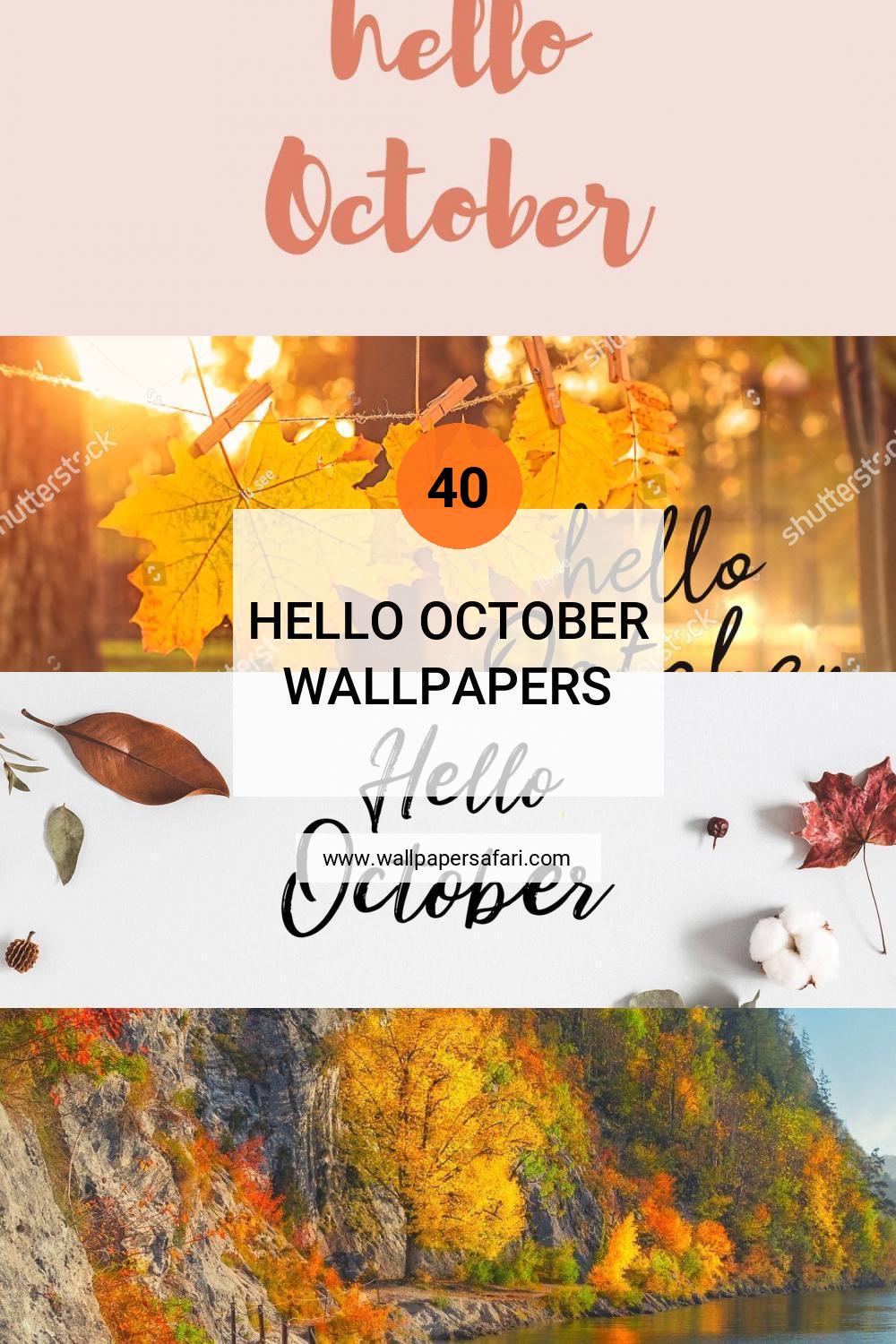 🔥 [30+] Hello October Wallpapers | WallpaperSafari