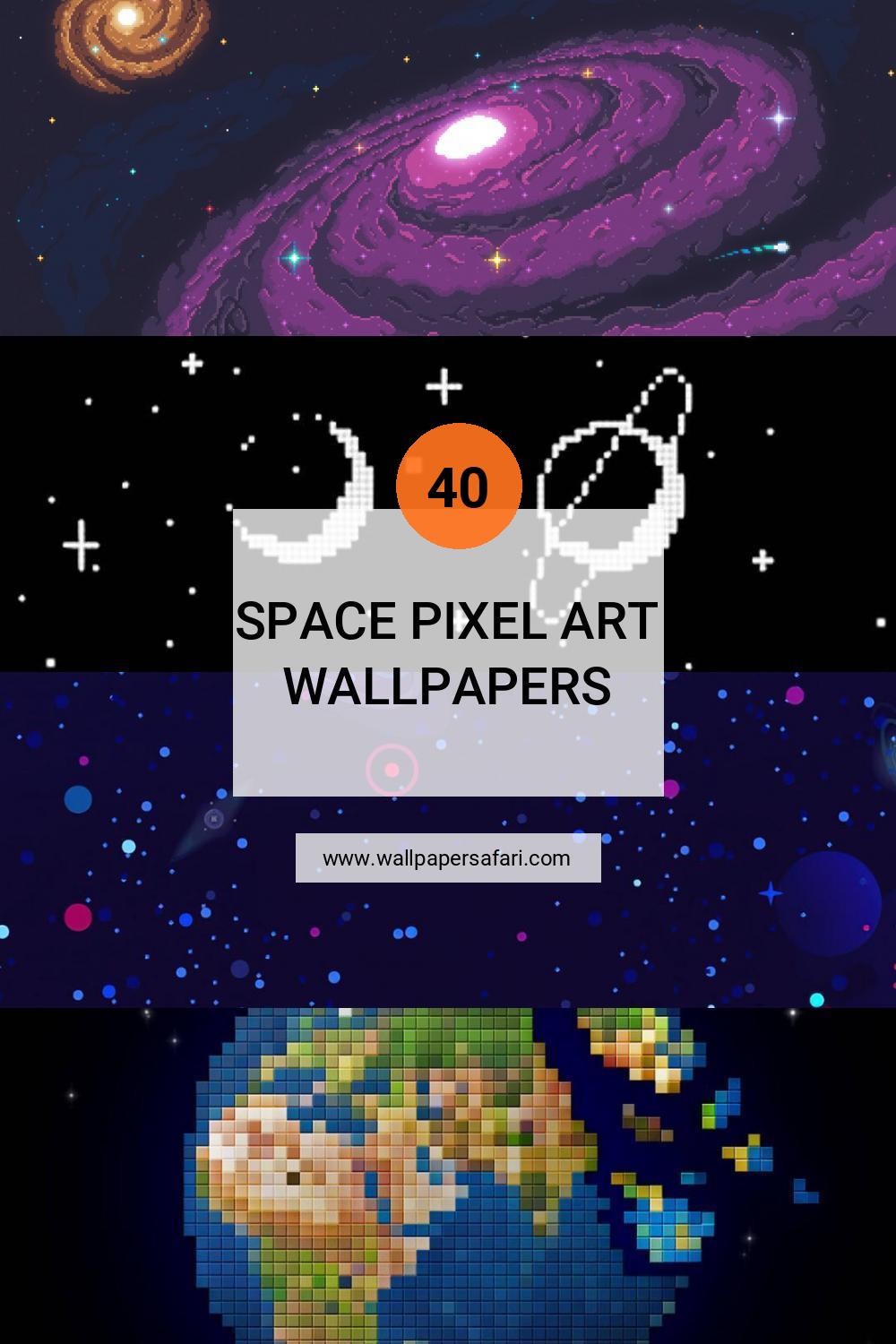 🔥 [40+] Space Pixel Art Wallpapers | WallpaperSafari