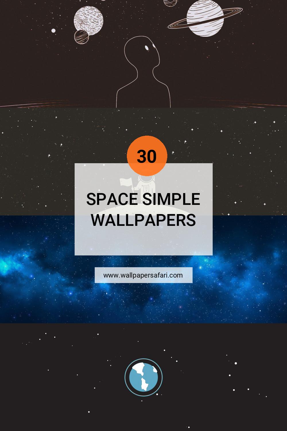 🔥 [30+] Space Simple Wallpapers | WallpaperSafari