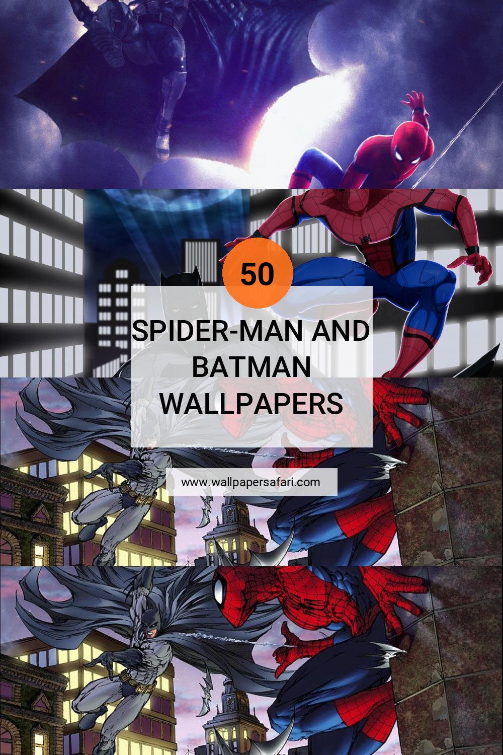 🔥 [50+] Spider-Man And Batman Wallpapers | WallpaperSafari