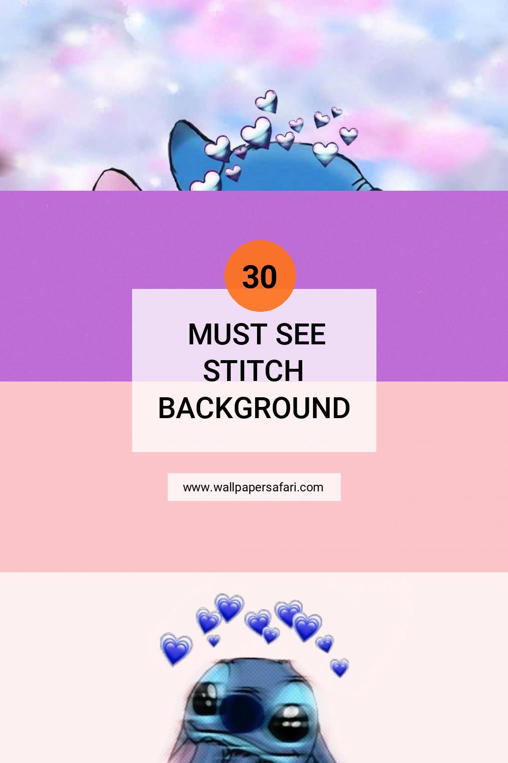 🔥 [40+] Stitch Backgrounds | WallpaperSafari