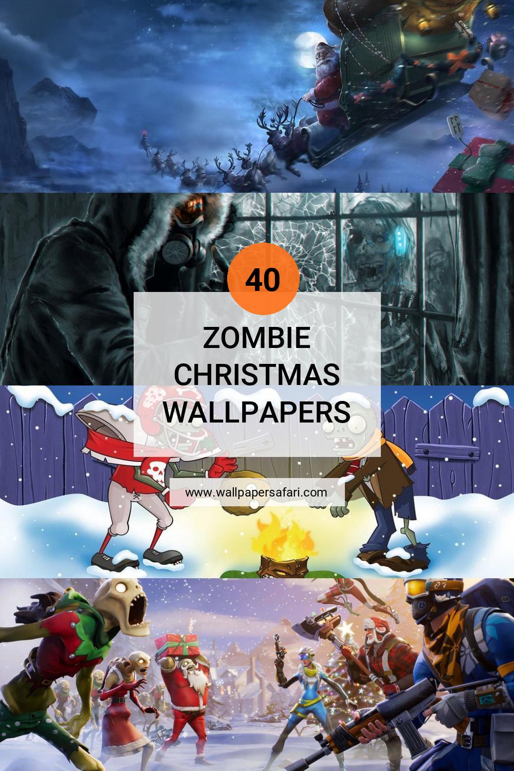 🔥 [40+] Zombie Christmas Wallpapers | WallpaperSafari